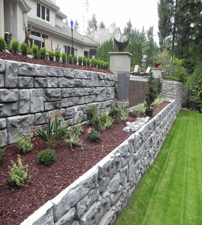 Forest Retaining Wall Ideas